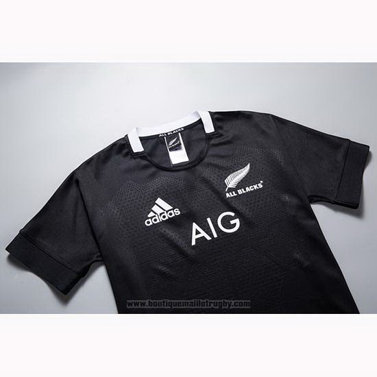 Maillot Nouvelle-Zelande All Blacks Rugby 2019-2020 Domicile Maillot Nouvelle-Zelande All Blacks Rugby 2019-2020 Domicile